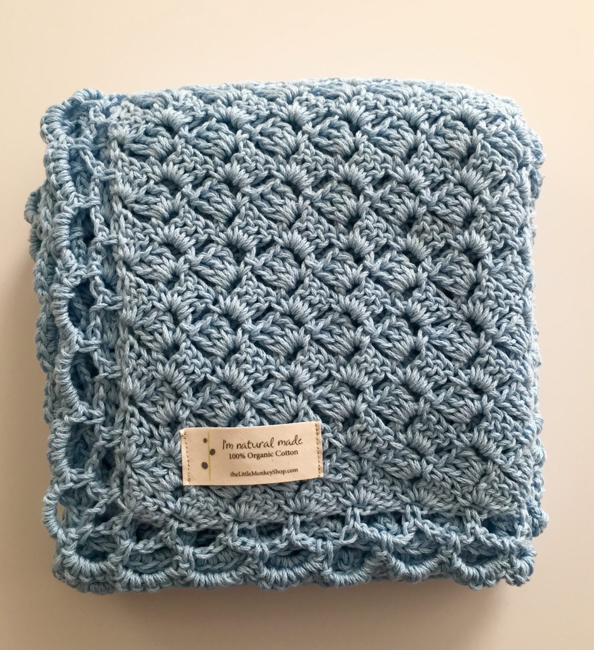 Crochet Baby Blanket Patterns Crochet Pattern Ba Blue Ba Blanket ...