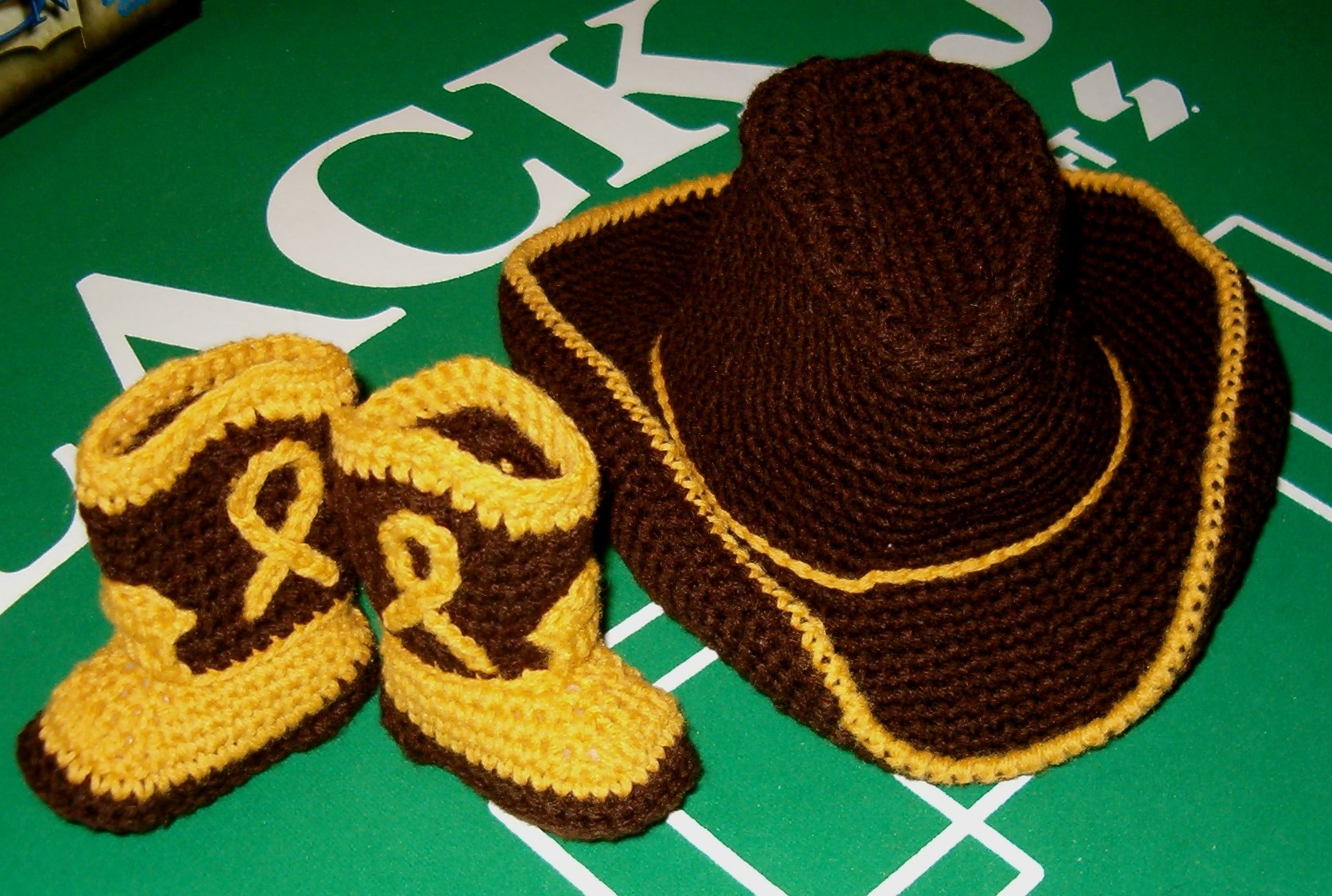 Crochet Cowboy Boots Pattern Free