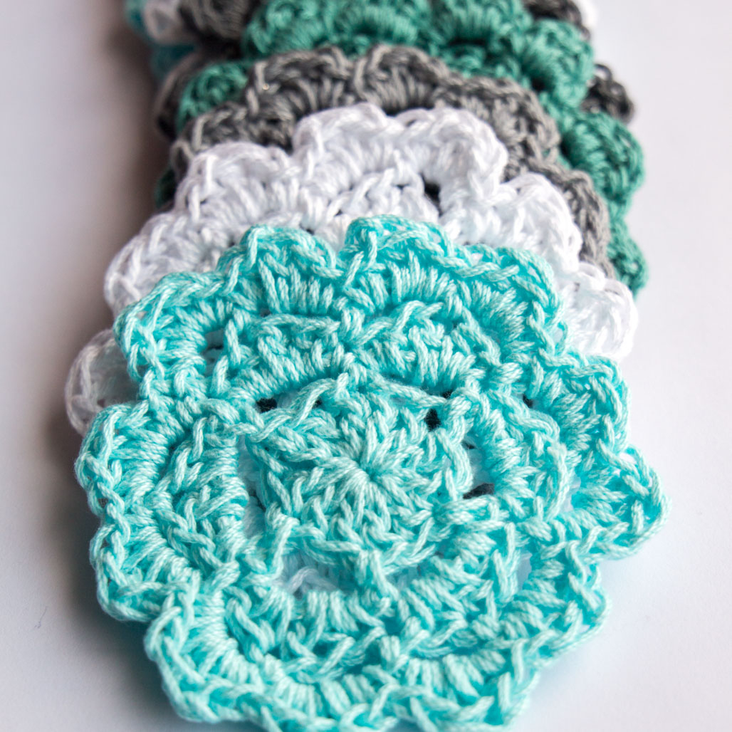 Crochet Dishcloth Patterns Simple Shells Easy Free Crochet Dishcloth ...