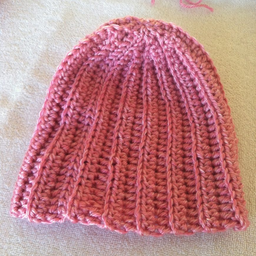 32+ Creative Picture of Crochet Ribbed Hat Pattern - trendcrochets.com