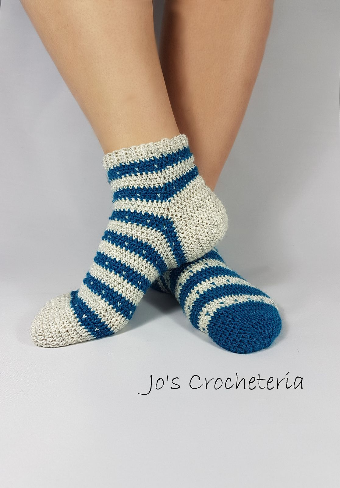 Crochet Sock Pattern Knit Stitch Crochet Socks Johanna Holmberg Free ...