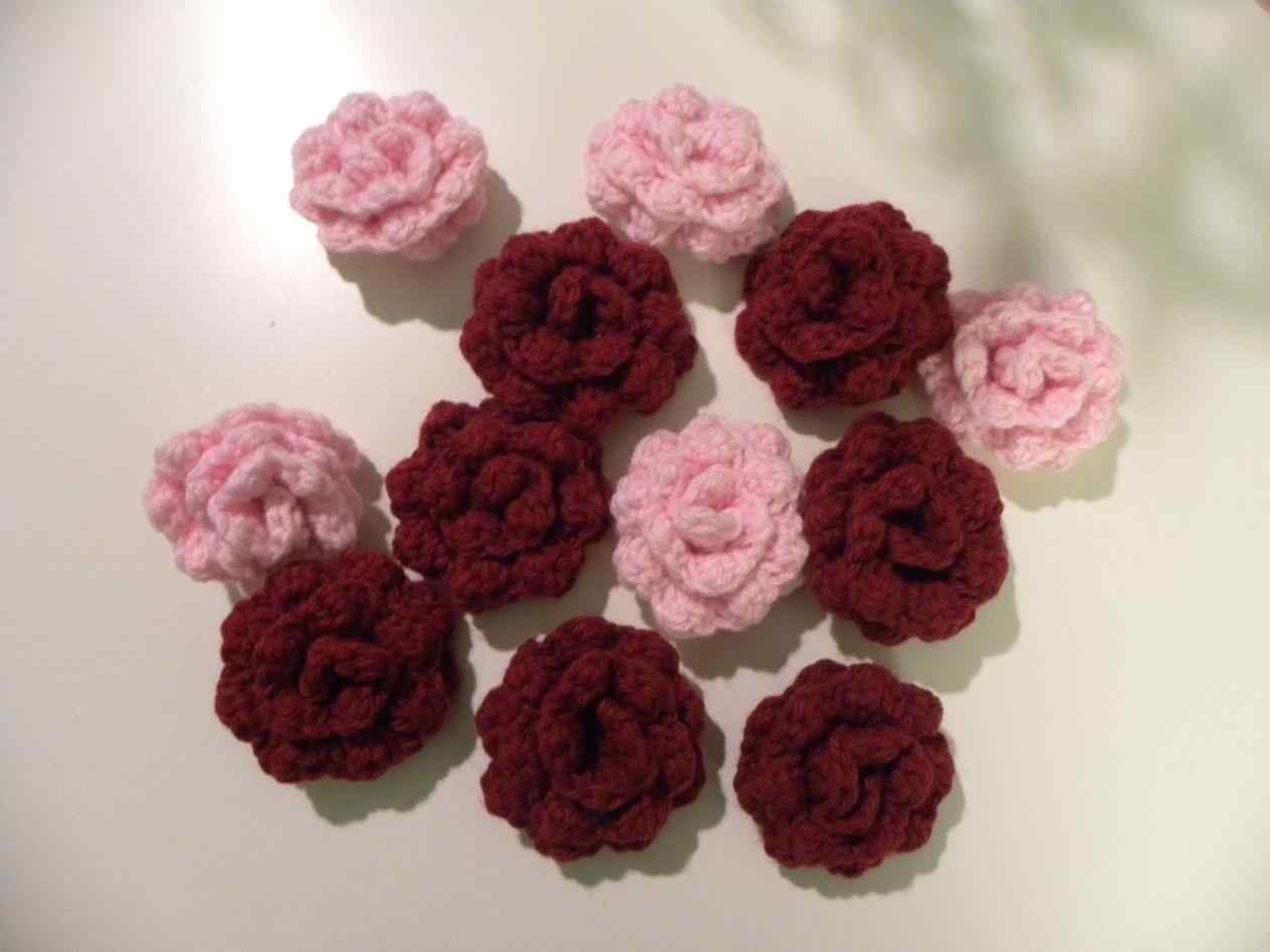 Easy Crochet Flower Pattern Crochet Flower Pattern For Beginners Rose ...