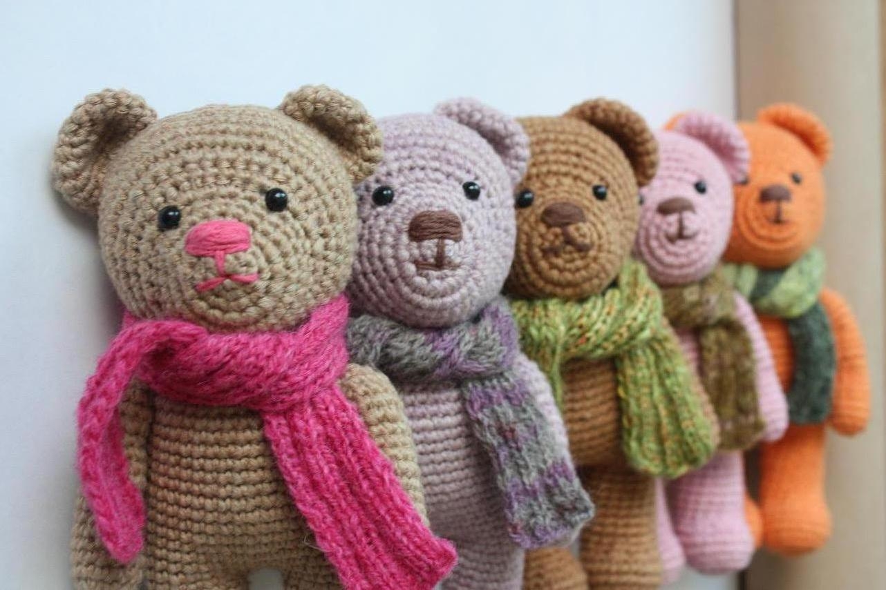 Easy Crochet Teddy Bear Pattern 70 Crochet Teddy Bear Patterns The 
