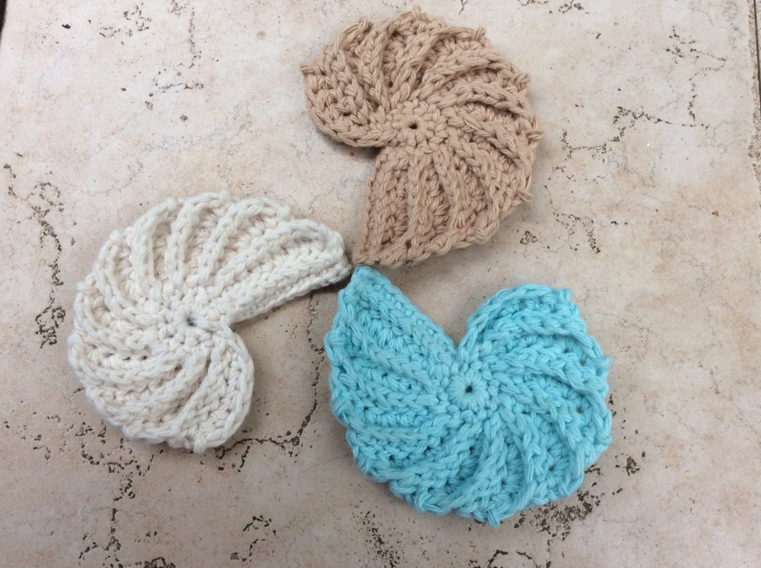 Sea Shells Shawl Free Crochet Pattern Crochet Sea Shells Coral Starfish ...