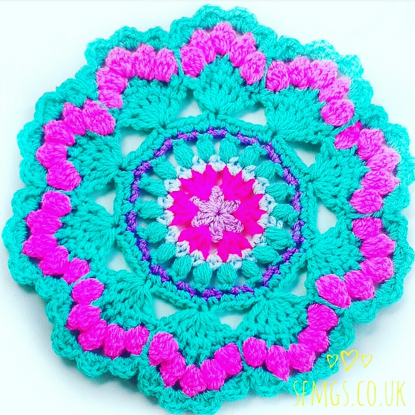 Brilliant Free Crochet Seashell Pattern - trendcrochets.com