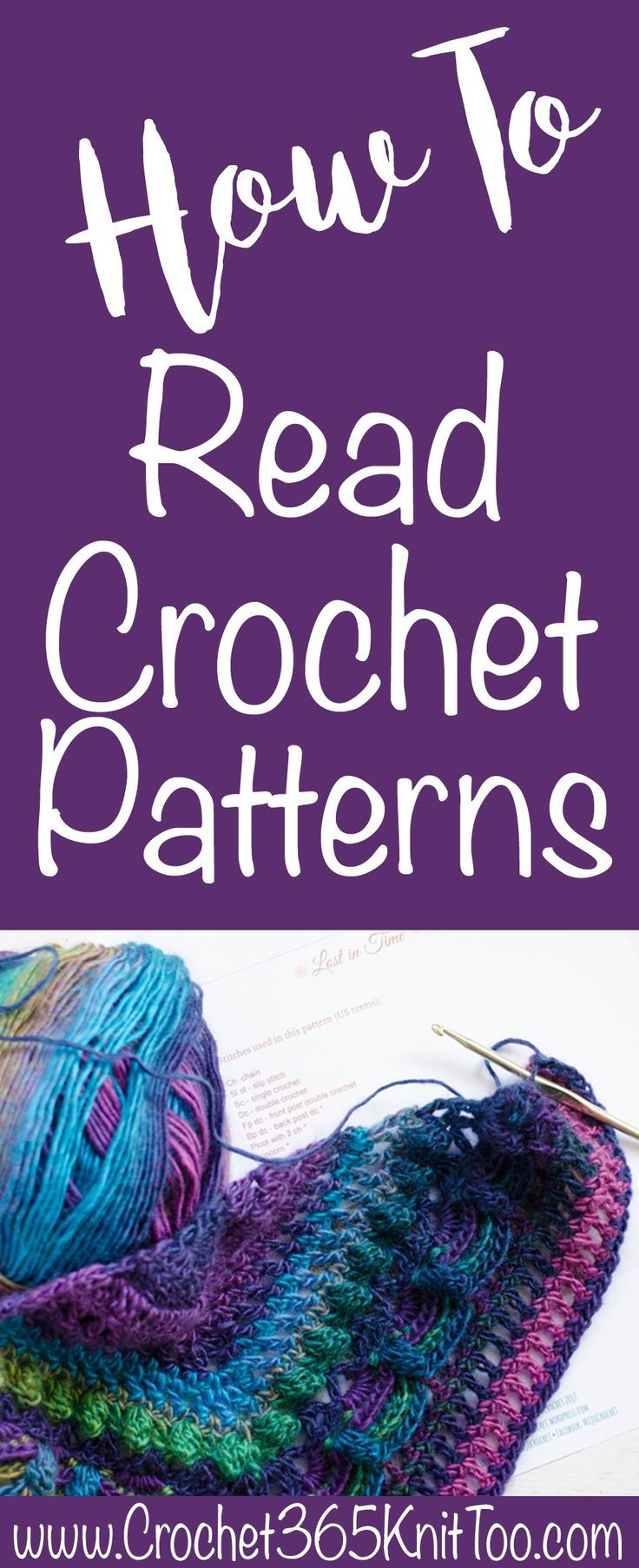 How To Read A Crochet Pattern How To Read A Crochet Pattern Crochet ...