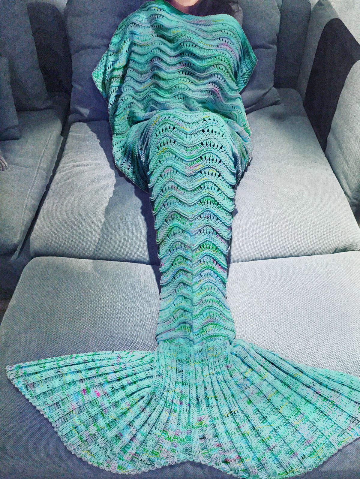 Mermaid Tail Crochet Pattern Super Soft Warm Hand Crocheted Mermaid ...