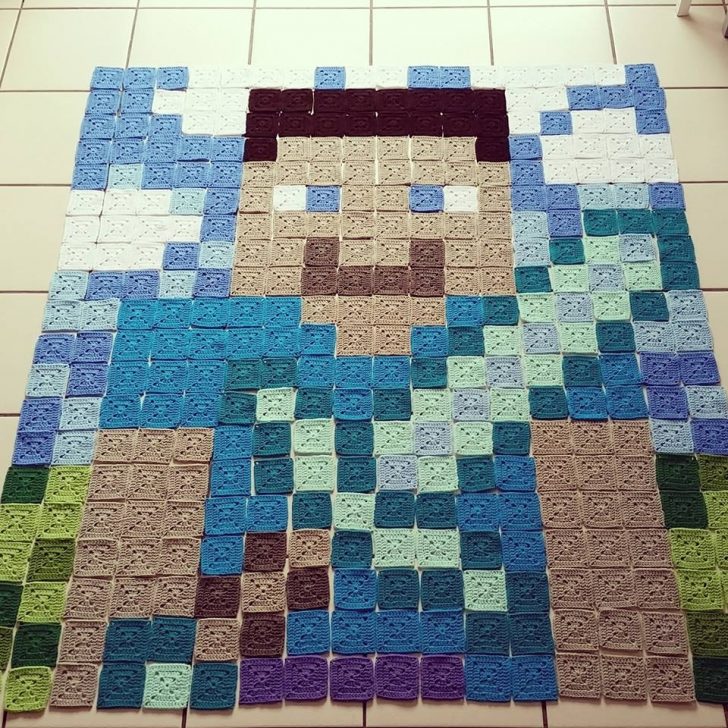 20 Amazing Minecraft Crochet Patterns - trendcrochets.com