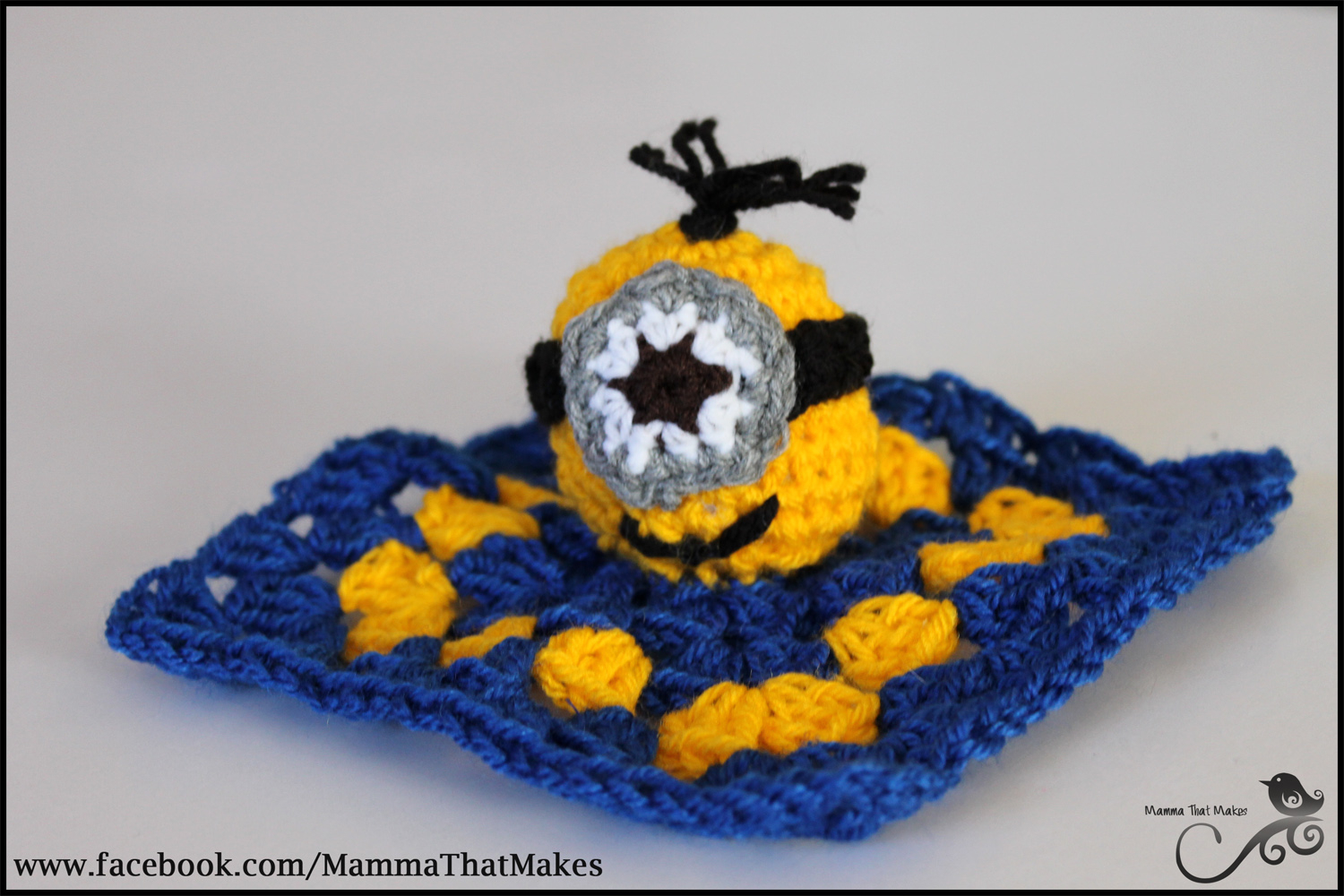 Minion Crochet Pattern Mamma That Makes Minion Mini Snug Blanket Free ...