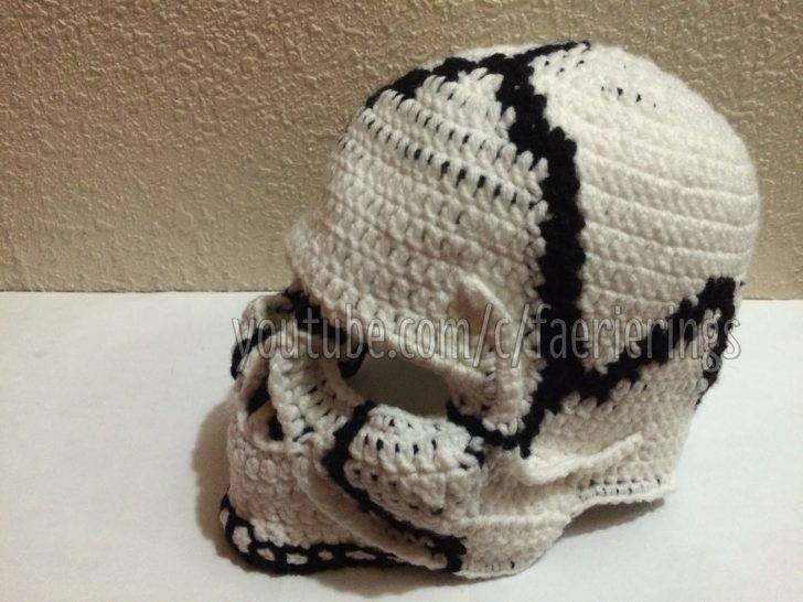 Skull Crochet Pattern Faerie Rings Crochet Realistic Crochet Skull Mask ...