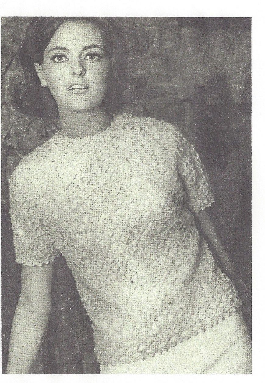 Vintage Crochet Patterns 1965 Vintage Crochet Pattern V24 Vogue The ...